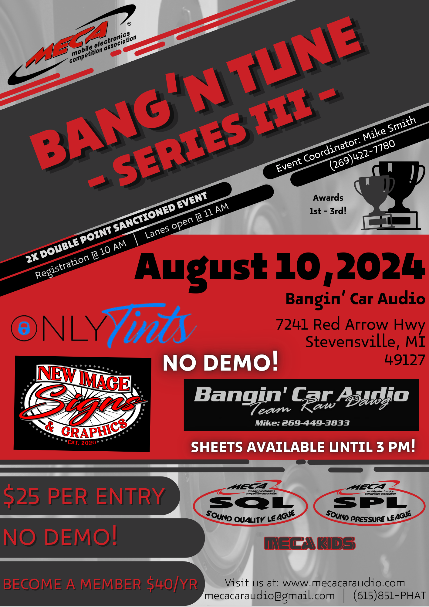 Bang 'N Tune Series III - Event Details » MECA