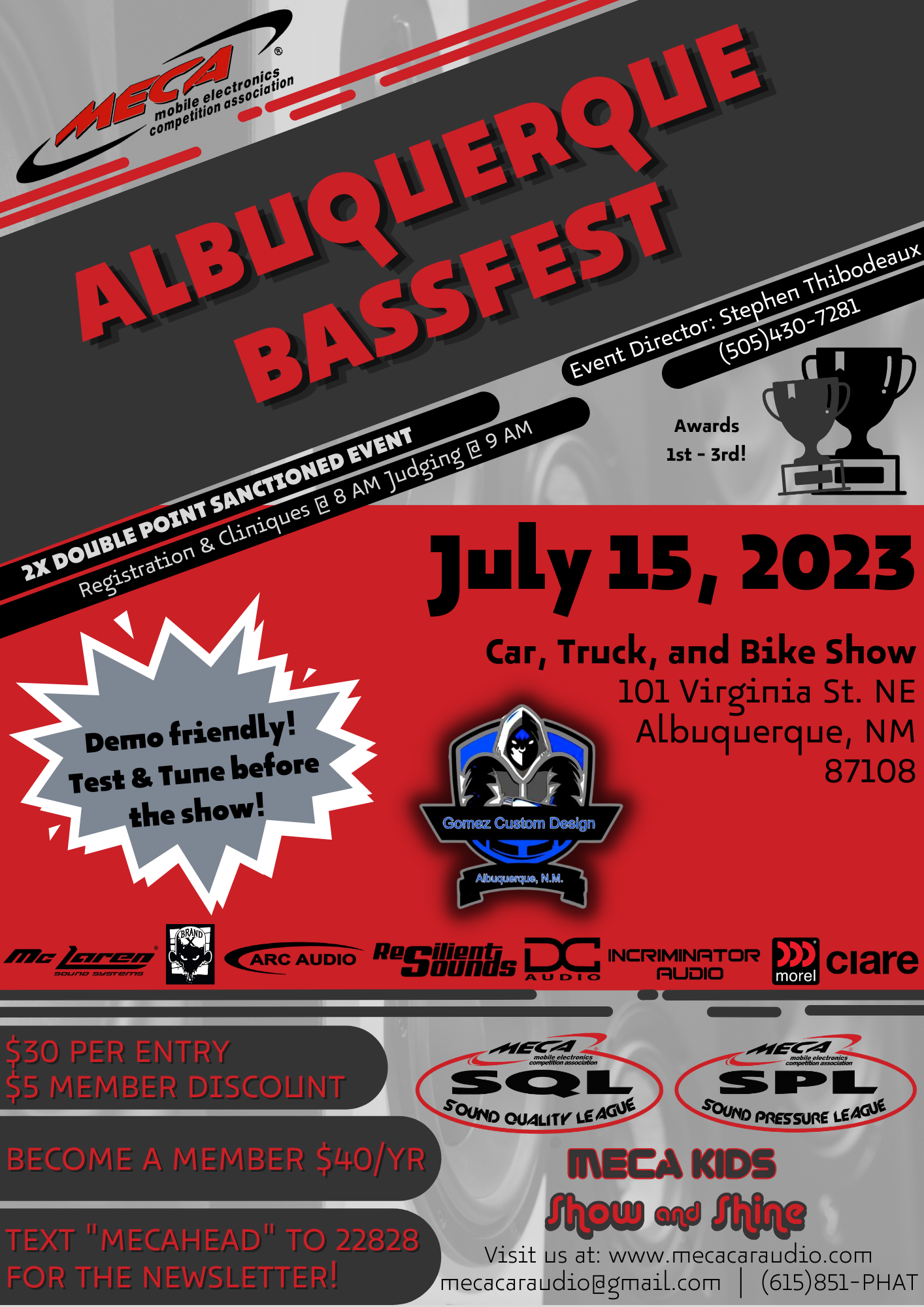Albuquerque Bassfest - Event Details » MECA
