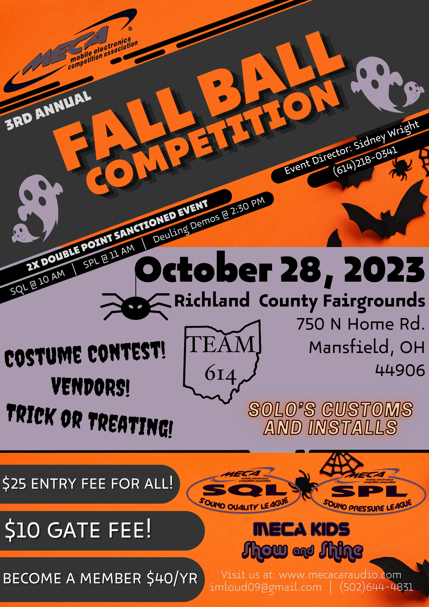 3rd Annual Fall Ball Competition - Event Details » MECA