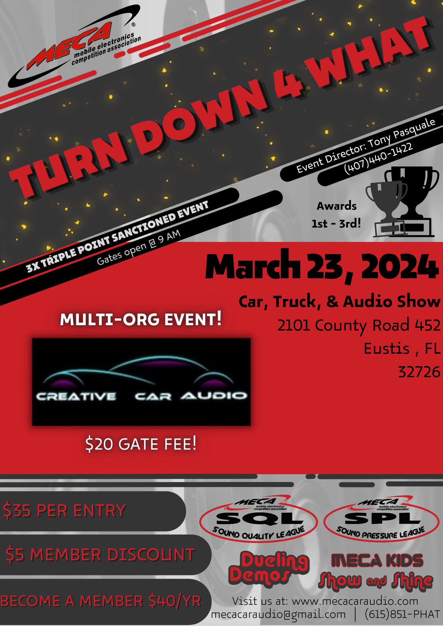 TURN DOWN 4 WHAT - Event Details » MECA