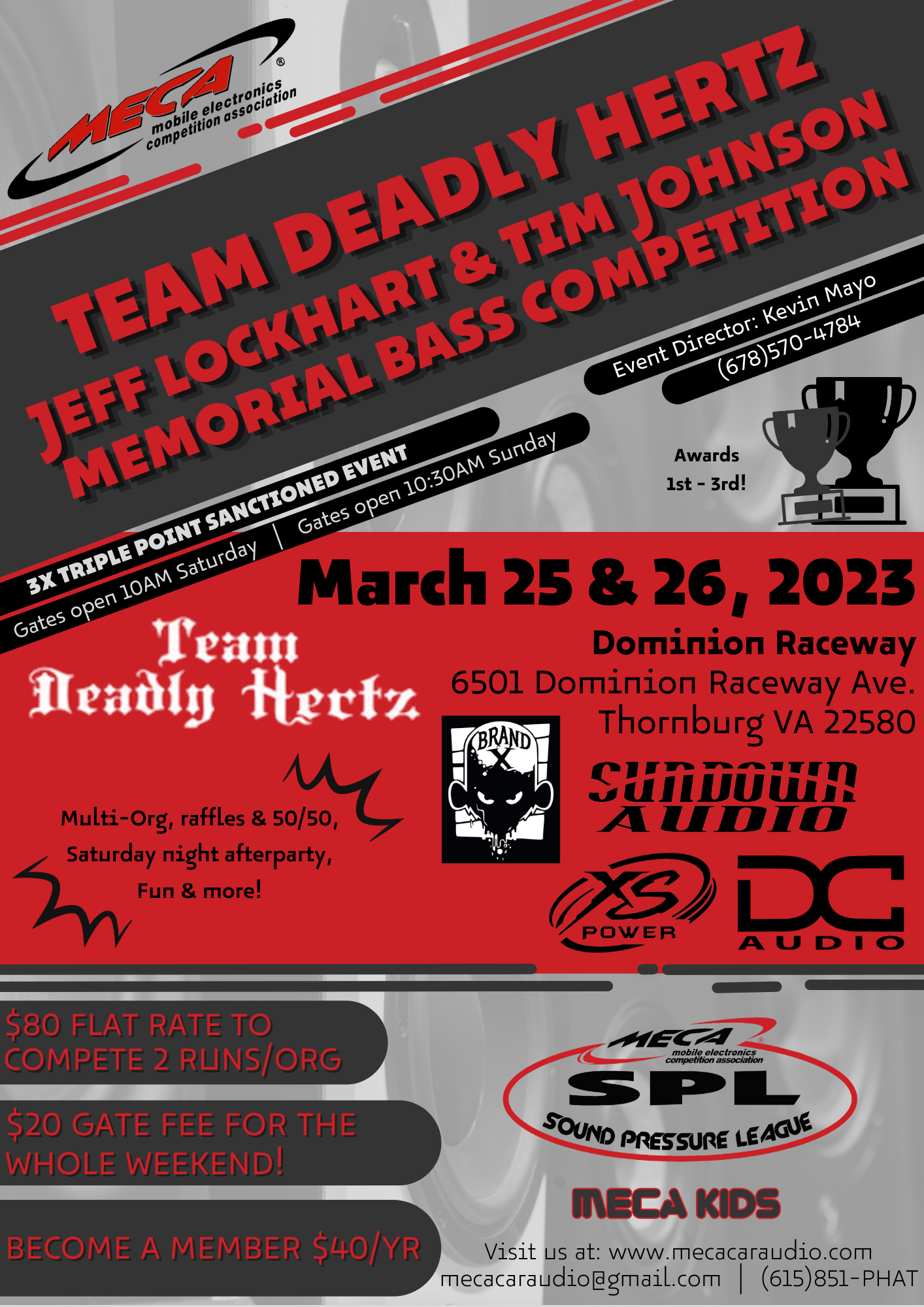 TDH Jeff Lockhart & Tim Johnson Memorial - Event Details » MECA