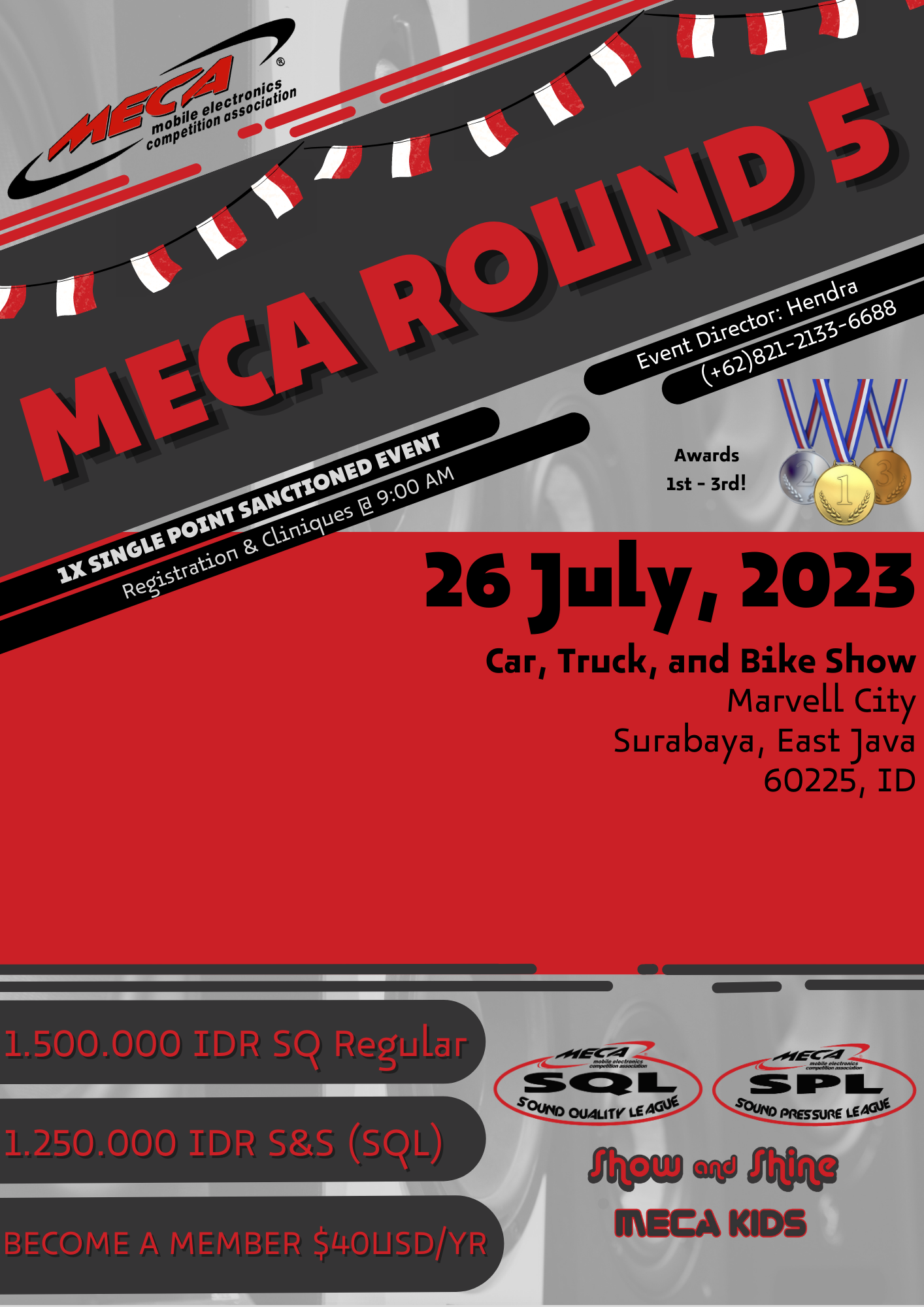 MECA ROUND 5 - Event Details » MECA