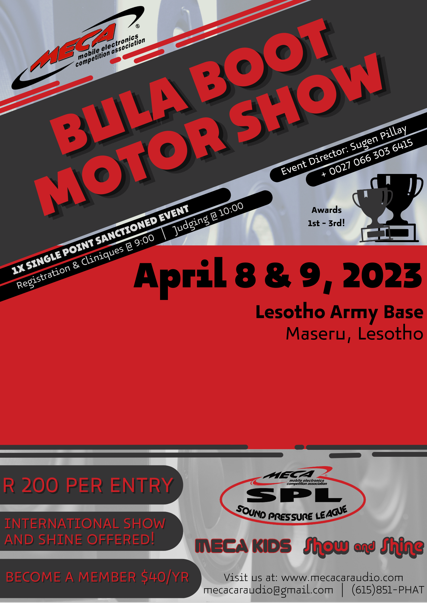 BULA BOOT MOTORSHOW - Event Details » MECA