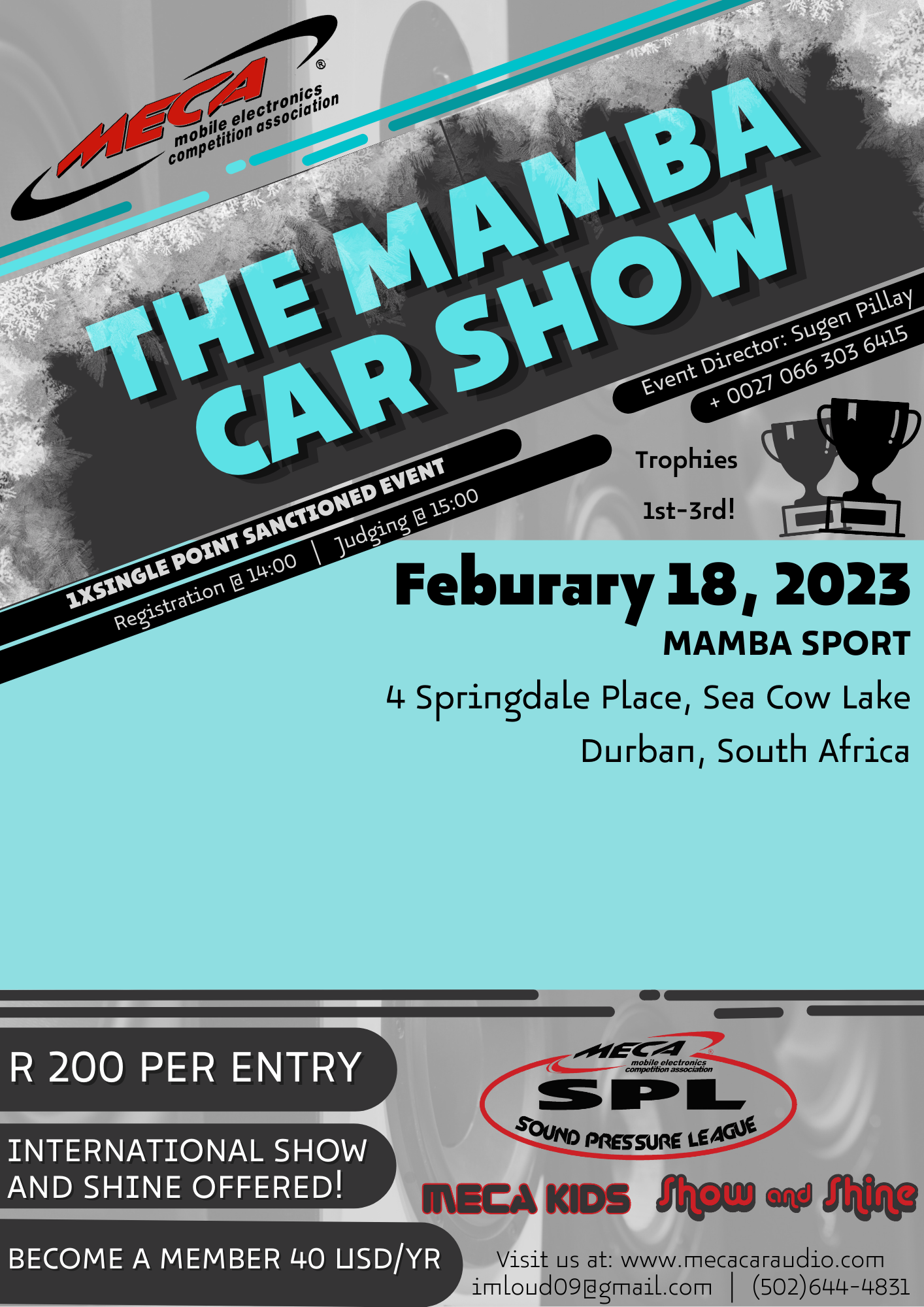 The Mamba Car Show - Event Details » MECA