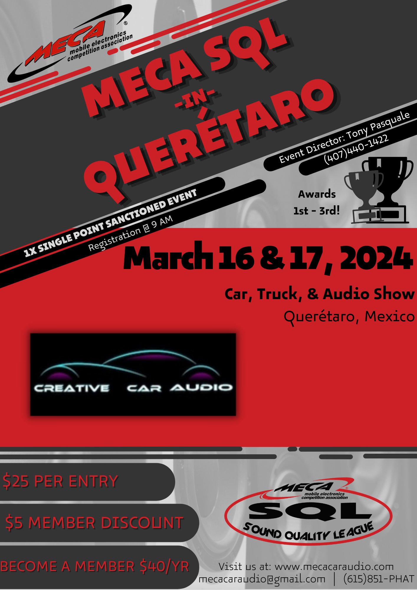 MECA SQL in Querétaro - Event Details » MECA